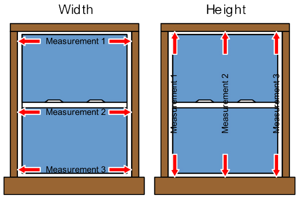 Thermolite Windows Measuring Your Existing Windows - Thermolite Windows