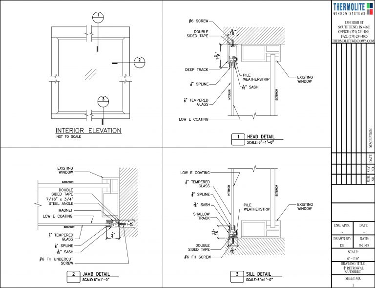Thermolite Windows Cut Sheets - Thermolite Windows