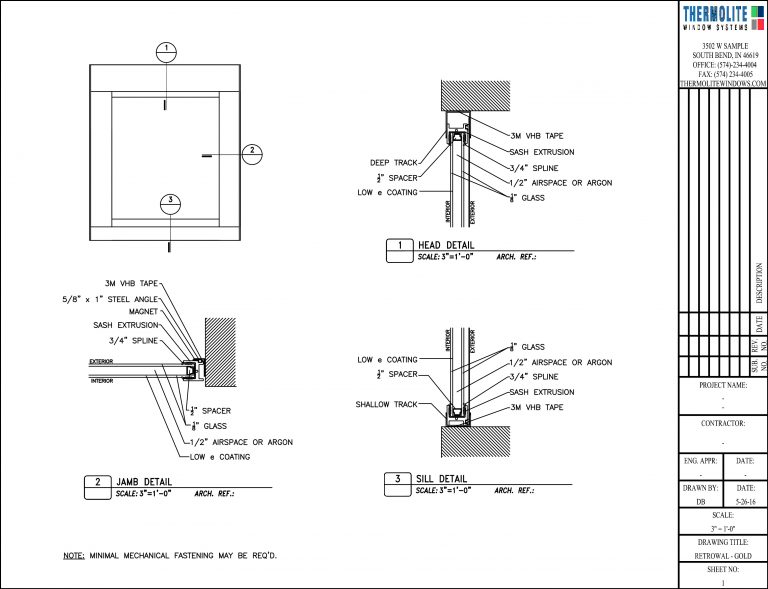 Thermolite Windows Cut Sheets - Thermolite Windows